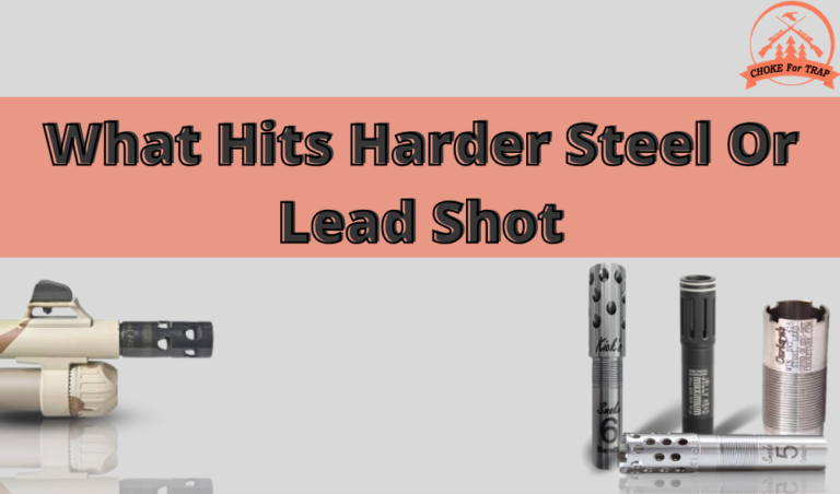 What Hits Harder Steel or Lead Shot? Choke For Trap